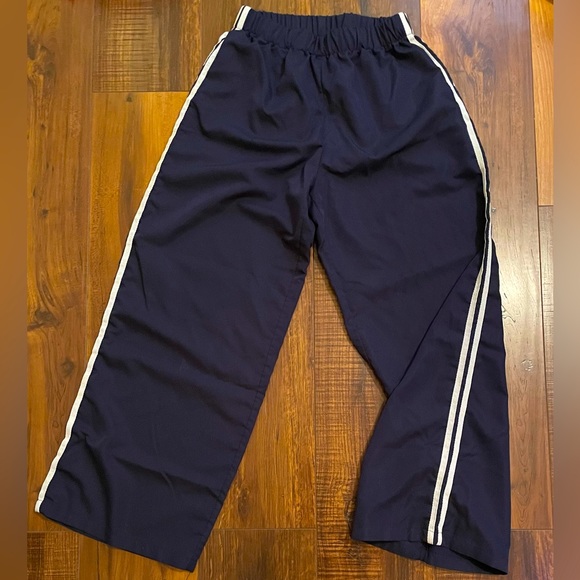 Pants & Jumpsuits | Dark Navy Blue Double Lines On The Side This Pair ...